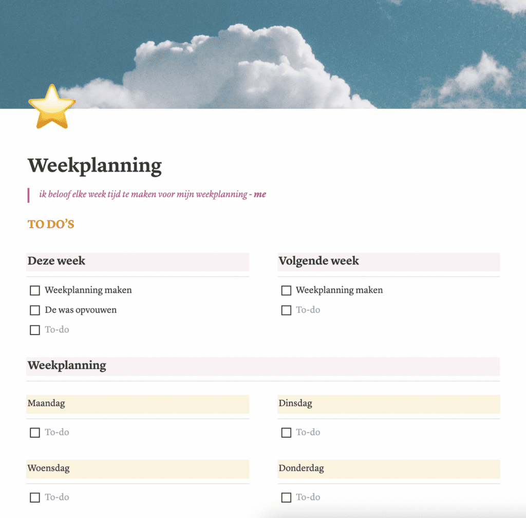 NOTION LIFE HUB - Studio Elenora